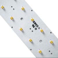 China 16pcs CR XTE SMD LED PCB Board 215x58mm with 2.0W/m·K Thermal Conductivity for Industrial Lighting for sale