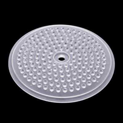 China 150W Solderless UFO LED Bulb Lens Board with 60 Degree Beam Angle and 91% Transmittance for 3030 SMD High-Bay Lighting for sale