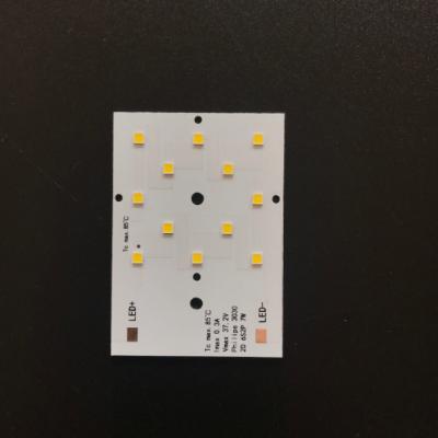China Custom 7W SMD 3030 LED PCB Board 1.5mm Thickness 50x70mm Aluminum for sale