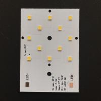 China Custom 7W SMD 3030 LED PCB Board 1.5mm Thickness 50x70mm Aluminum for sale