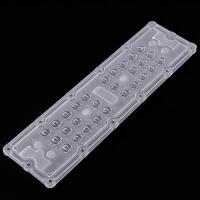 China SMD 5050 LED Lens Array 28-in-1 with 80x150 Degree Beam Angle for Street Lighting - 236x70mm Size for sale