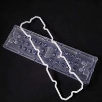 China SMD 5050 LED Lens Array 28-in-1 with 80x150 Degree Beam Angle for Street Lighting - 236x70mm Size for sale