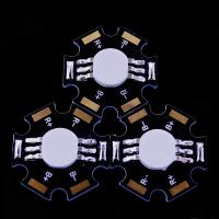 China 3W RGB High Power LED with Star PCB and Optical Lens - 14.68x5.2mm Size, 120° Beam Angle for sale