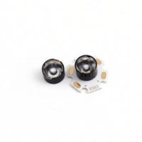 China Smallest Bead Surface 3535 LED Optical Lens 30/45/60/90 Degree 93% Transmittance 11mm for sale