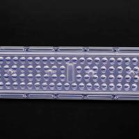 China 50W LED Street Light Module 84x3030 SMD Lens 136x78 Degree PC Material with Silicon Gasket for sale