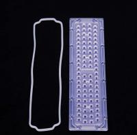 China 50W LED Street Light Module 84x3030 SMD Lens 136x78 Degree PC Material with Silicon Gasket for sale
