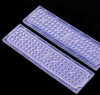China 50W LED Street Light Module 84x3030 SMD Lens 136x78 Degree PC Material with Silicon Gasket for sale