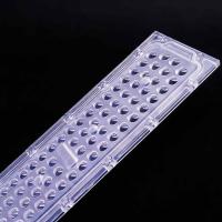China 50W LED Street Light Module 84x3030 SMD Lens 136x78 Degree PC Material with Silicon Gasket for sale