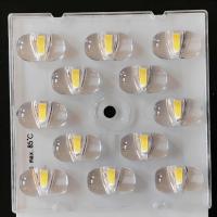 China 12 Points SMD 3030 LED Street Light Module 50x50mm 143x50 Degree ROHS Certified for sale