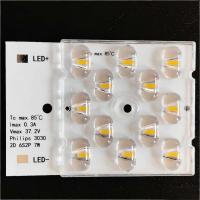 China 12 Points SMD 3030 LED Street Light Module 50x50mm 143x50 Degree ROHS Certified for sale