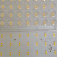 China 60 Degree LED Lens Array for 3030 5050 7070 Modules 153.5x96.5mm Optical Grade PC PMMA for sale