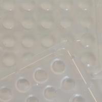 China 60 Degree LED Lens Array for 3030 5050 7070 Modules 153.5x96.5mm Optical Grade PC PMMA for sale