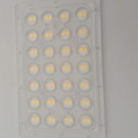 China 60 Degree LED Lens Array for 3030 5050 7070 Modules 153.5x96.5mm Optical Grade PC PMMA for sale