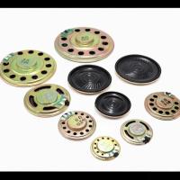 China 57mm 8 Ohm 0.5W Magnetic Speaker Paper Cone Inside Iron Shell for Audio for sale