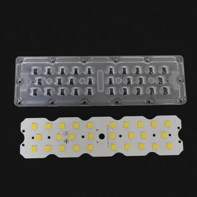 China 7070 SMD LED Street Light Module 158x103 Degree Beam Angle 50W-120W for Sidewalk Lighting for sale