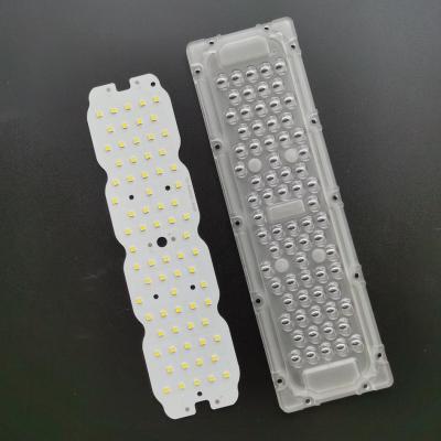China 50W SMD 3030 LED Street Light Retrofit Module 160lm/w with Optical PC Lens for sale
