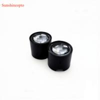 China 12.5mm Plano Convex LED Lens PMMA Optical Lens 93% Transmittance for High Power Lighting for sale