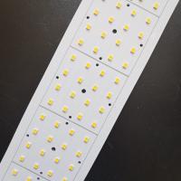 China Customized 2835 SMD LED PCB Board 504x65x1.5mm for 30-50W Street Flood Industrial Lighting for sale