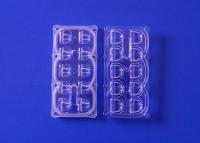 China 10 Points 135x55 Degree LED Lens Array 126x62mm Optical Grade PC ROHS for sale