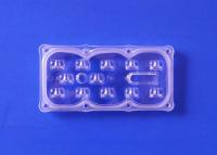 China 126mm 12 LED 3535 SMD PC Lens for Shoe Box Street Light 12W-30W 135x55 Degree for sale