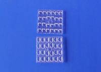 China 24 LED Street Light Lens 49.9x49.9mm with 151x81 Degree Beam Angle for 3030 SMD LEDs for sale