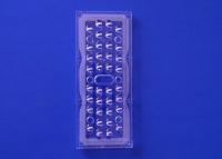China 173mm 36 LED Street Light Lens 145x63 Degree TYPE2-S 3030 SMD PC Lens Long Lifespan for sale