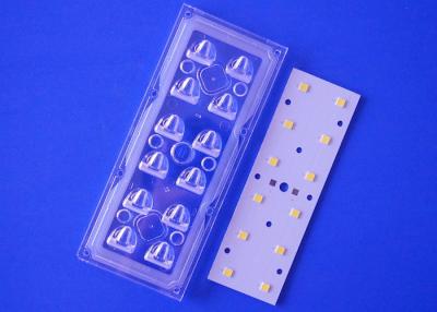 China 173mm 2x6 12 LED 5050SMD Street Light Module 24V 12W-35W 135x55 Degree for sale