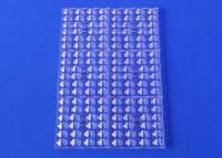 China 50x50mm 24 in 1 PC Street Light Lens Module 151x81 Degree for 3030 LED for sale