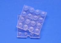 China 30 Degree Narrow Angle PC 5050 Lens for 16 LED 3030 SMD High Bay Lights - 49.9x49.9x7.5mm for sale