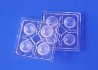 China 4 LED High Bay Light Lens 90x90mm PC 60 Degree for 5730 5050 SMD Retrofit Kits for sale