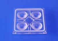China 4 LED High Bay Light Lens 90x90mm PC 60 Degree for 5730 5050 SMD Retrofit Kits for sale