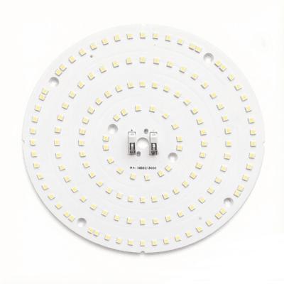 China 100W 3030 LED PCB Module with 92% Transmittance PC Lens for Industrial High Bay Lighting for sale
