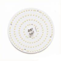 China 150mm Round SMD LED PCB Board 100W with 144 SMD 3030 LEDs and 2-Year Warranty for sale