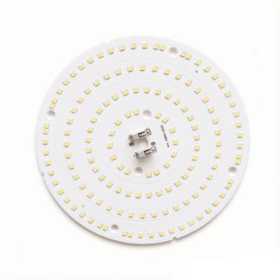 China 150mm Round SMD LED PCB Board 100W with 144 SMD 3030 LEDs and 2-Year Warranty for sale