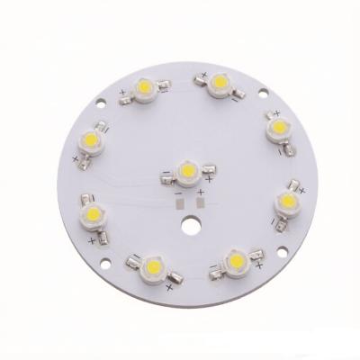 China 80mm Bridgelux LED PCB Module Custom Aluminum Board 350mA Constant Current 120lm W for sale