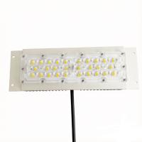 China 28PCS 7070 LED Street Light Module 48V 158x103 Degree Optical Lens High Power Road Lighting for sale