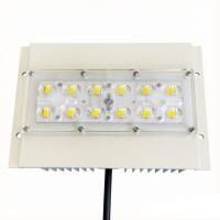 China 60W 7070 LED Street Light Module 158x103 Degree Optical Lens Aluminum PCB for Roadway Lighting for sale