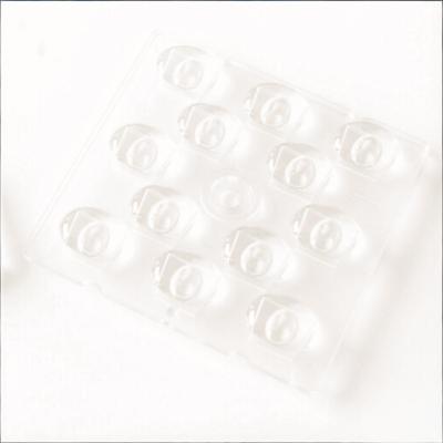 China TPIII-M SMD 3030 50x50mm LED Optical Lens for Street Lights with 12-in-1 PCB Module for sale