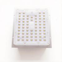 China 90 Degree Square 3030 LED Lens Module 64 LED Optical PC Lens Aluminum PCB 130x130mm for sale