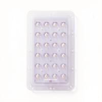 China 24-LED 145x75 Degree Asymmetric 3535 LED Street Light Lens Module with Aluminum PCB for Roadway Lighting for sale