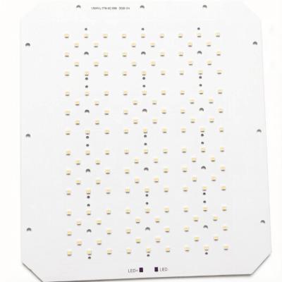 China Custom 120W 144 Points 3030 SMD LED PCB Board with 50x50mm Lens 48V for sale