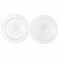 China 88mm 120° PC LED Lens Cover for High Bay Lights 91% Light Transmittance OEM ODM for sale