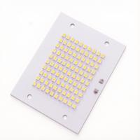 China 50W 2835SMD LED PCB Board Module 65.4x85.4mm 10 Series 10 Parallel Flood Light Parts for sale