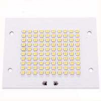 China 50W 2835SMD LED PCB Board Module 65.4x85.4mm 10 Series 10 Parallel Flood Light Parts for sale