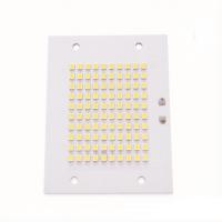 China 50W 2835SMD LED PCB Board Module 65.4x85.4mm 10 Series 10 Parallel Flood Light Parts for sale