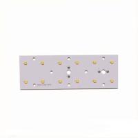 China 12W-48W SMD3535 LED PCB Board 143x70 Degree Beam Angle Lens for Street Lighting for sale