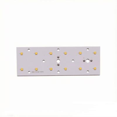 China 12W-48W SMD3535 LED PCB Board 143x70 Degree Beam Angle Lens for Street Lighting for sale