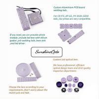 China 15W LED Street Light Module PC Optical Lens Replacement for 50W HPS Lamp 135x70x8.3mm for sale
