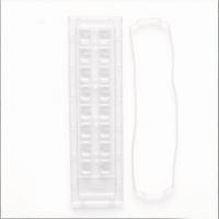 China 252x70mm IP65 Waterproof 3535 LED Array Lens for 16 LED Board 16W 24W 36W for sale