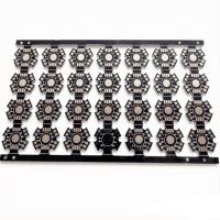 China 4X3W Epistar LED Chip High Power RGBW Diode with Black Star PCB - 700mA Current, 5000K White Light for sale